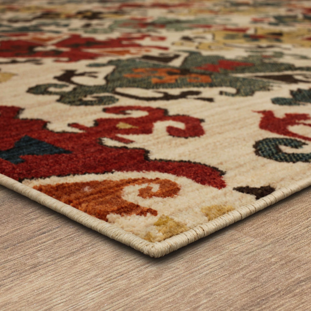 Mohawk Home Jesmond Multi 2' x 3' Area Rug, 4' x 6' - Mediterranean ...