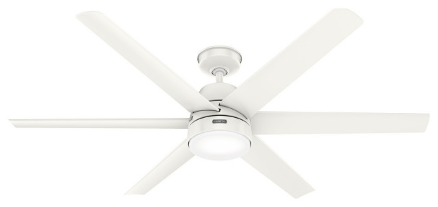 Fresh White 60"Ceiling Fan from the Skysail Collection, 60.000 ...