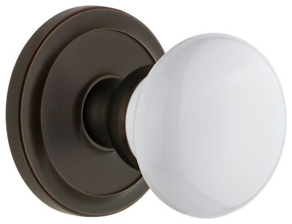 Grandeur CIRHYD_PRV_234 Circulaire Solid Brass Rose Privacy Door ...