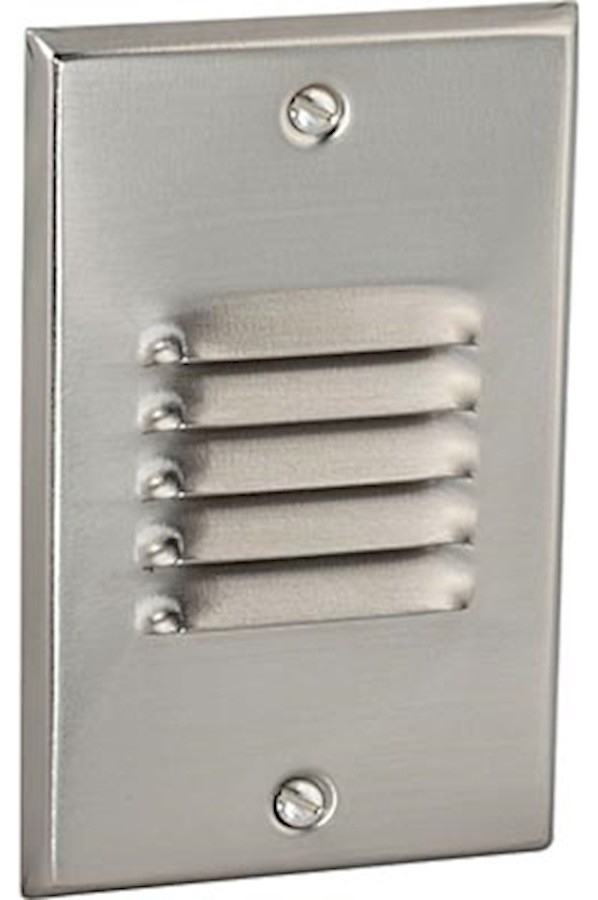 Progress 1-Light 3" LED Louvered Vertical Step Light, Black ...