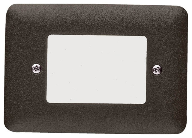 Kichler 15780AZT27R LED Deck Step Light, Textured Bronze Finish ...