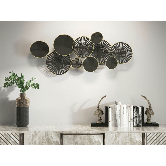 Kaydence Metal Wall Decor - Industrial - Metal Wall Art - by PARMA HOME ...