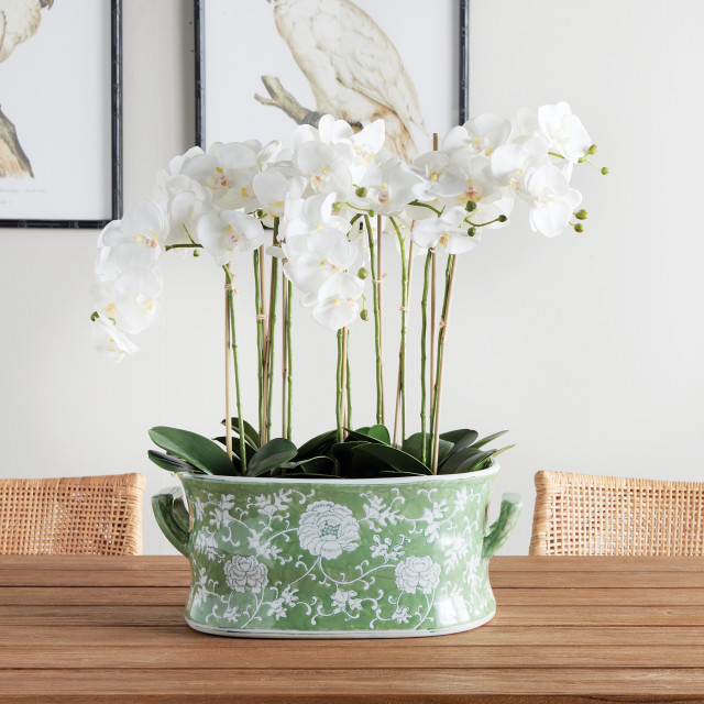 Imperial Lotus Planter - Asian - Indoor Pots And Planters - by Napa ...