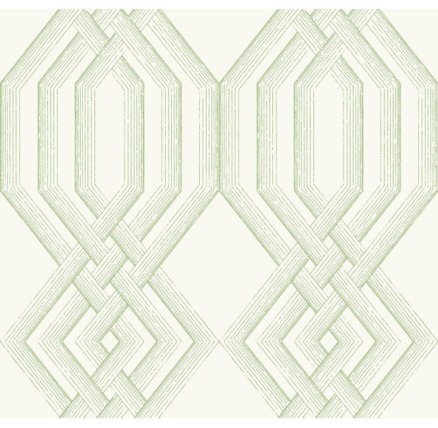 Ettched Lattice Wallpaper - Contemporary - Wallpaper - by York ...