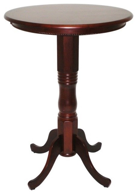 Spectator Pub Table, Cherry - Contemporary - Indoor Pub And Bistro ...