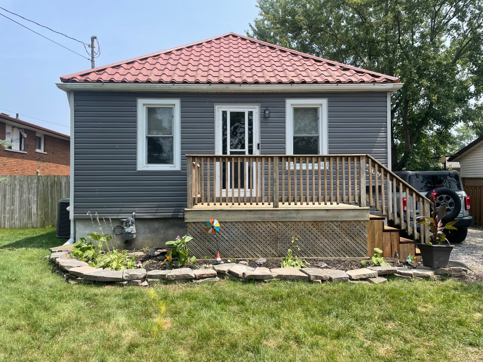 change up front of house to make it look less boring