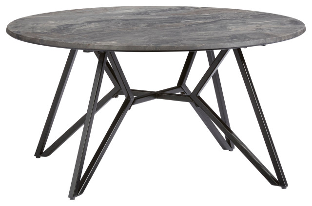Ember Cocktail Table - Industrial - Coffee Tables - by HedgeApple | Houzz