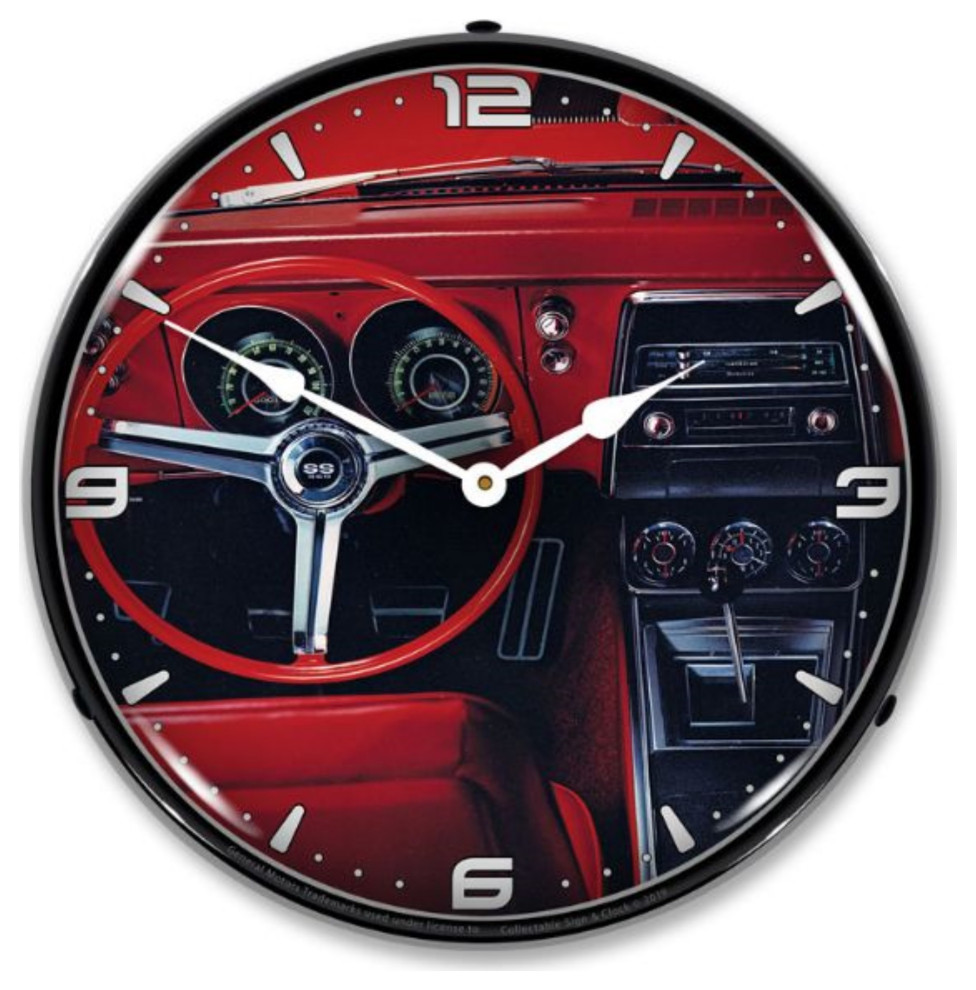 GM1907710 1967 Camaro Dash Clock - Contemporary - Wall Clocks - by ...