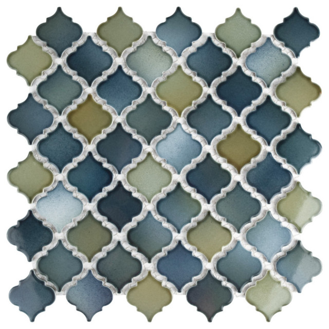 Hudson Tangier Mosaic Floor and Wall Tile, Atlantis, Sample ...