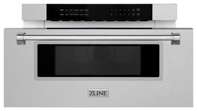 ZLINE 30" Microwave Drawer, DuraSnow Stainless Steel MWD-30-SS - Modern ...