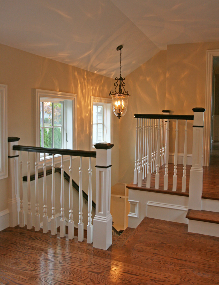 Stone Front English Colonial - Traditional - Staircase - Boston - by ...