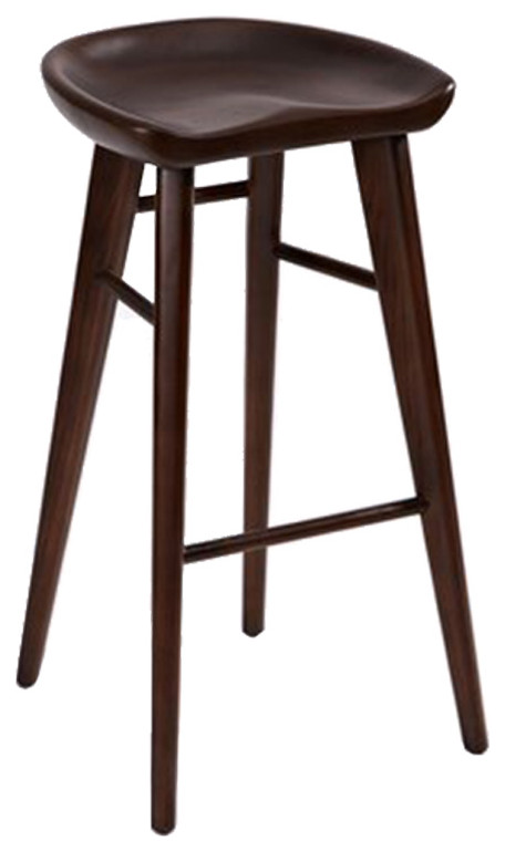 American Ash Stool - Midcentury - Bar Stools And Counter Stools - by ...