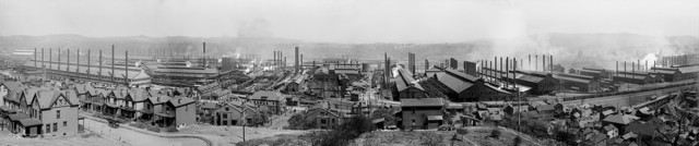 Homestead Steel Works, Homestead, PA Print, 18" x 24" - Contemporary ...