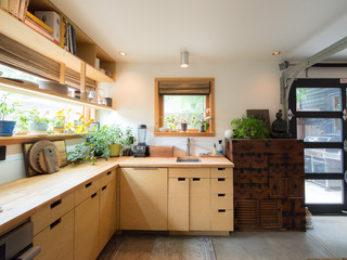 Japanese Modern ADU- Tiny House for a Designer - Asian - Portland - by ...