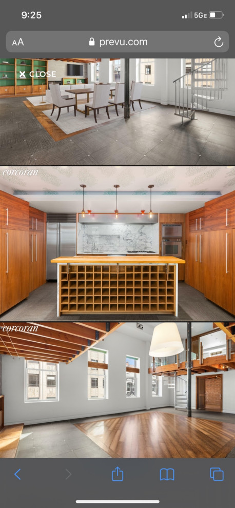 TriBeCa loft cabinets