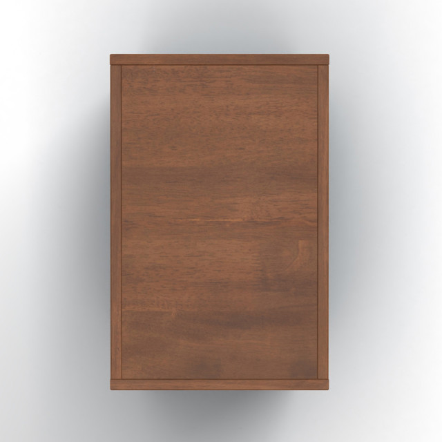 Legends Home Nantucket 14 inch Chairside Table, Blue Denim and Whiskey ...