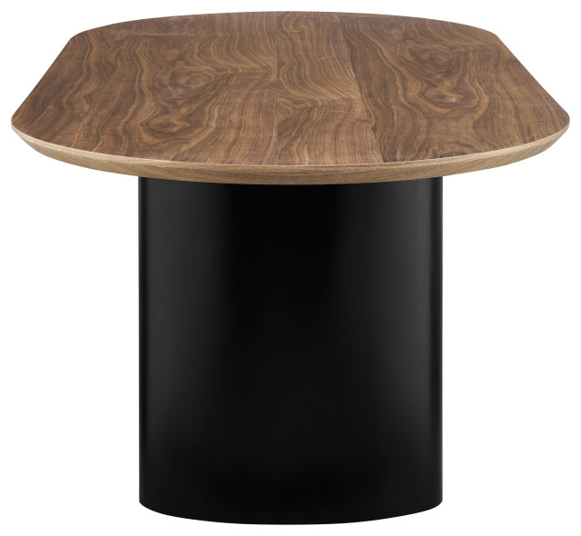 Conway 86.5" Oval Dining Table - Industrial - Dining Tables - by New ...