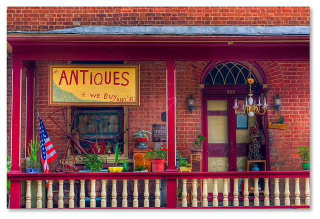 Bob Rouse 'Antiques' Canvas Art, 12"x19" - Contemporary - Prints And ...