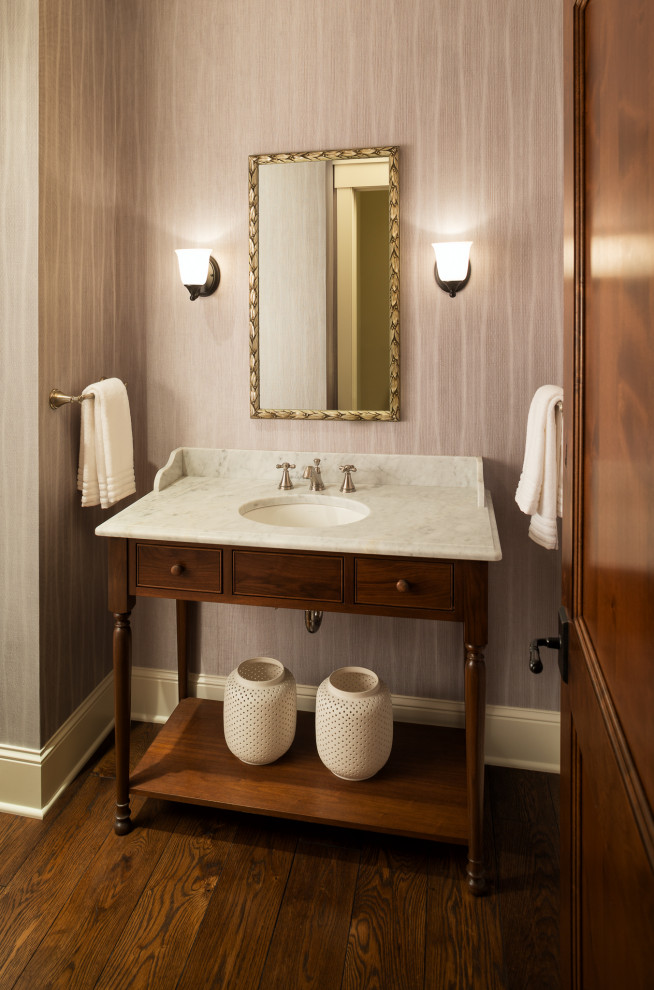 Locust Hills Chateau - French Country - Powder Room - Minneapolis - by ...
