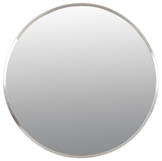Varaluz Lighting 428A01BN Cottage - 30 Inch Round Mirror - Contemporary ...