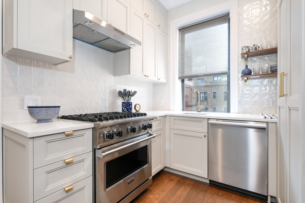 Pre-War Co-Op Upper West Side | Full Renovation - Traditional - Kitchen ...