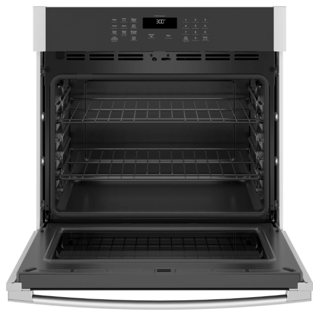 GE® 30" Smart Built-In Self-Clean Single Wall Oven with Never-Scrub ...