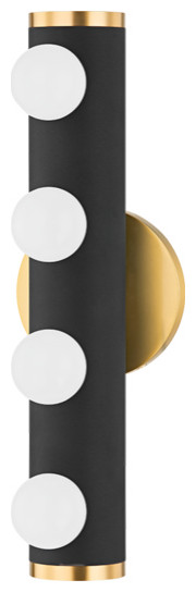 Mitzi Penny Four Light Bath Bracket - Contemporary - Bathroom Vanity ...