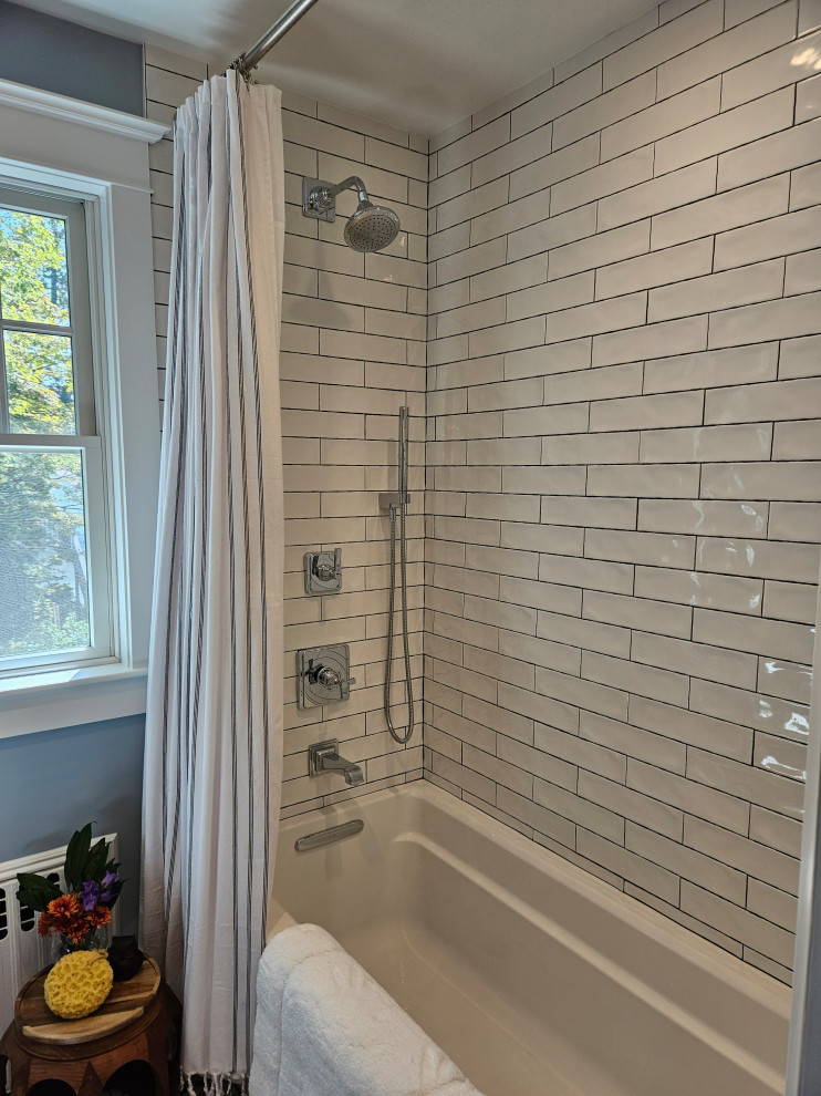 Greenwich CT - Modern Craftsman Bathroom - Craftsman - Bathroom - New ...