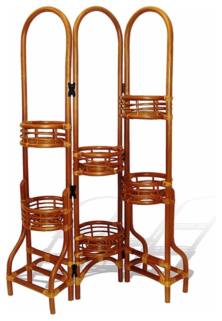 Plant Stand, 6 Tier - Tropical - Plant Stands And Telephone Tables - by ...
