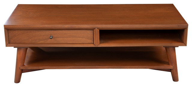 Flynn Coffee Table, Acorn - Midcentury - Coffee Tables - by Kolibri ...