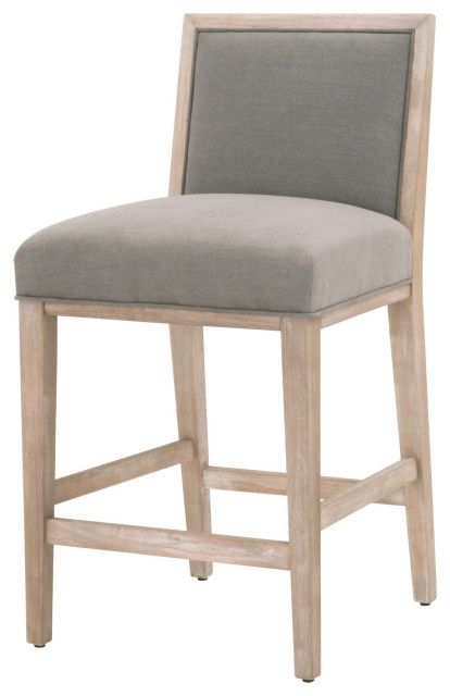 Martin Counter Stool, Set of 2 LiveSmart Peyton-Slate, Natural Gray ...