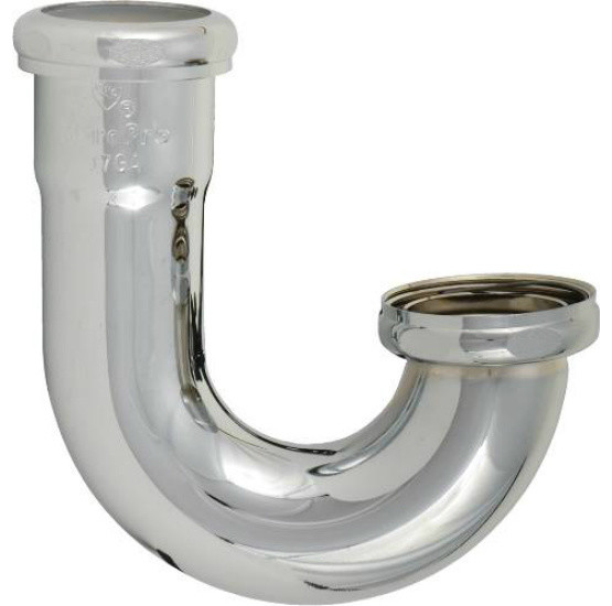 Lasco 03-3515 J-Bend, 1-1/2" x 1-1/4", Chrome Plated, 1-1/2" x 1-1/4 ...