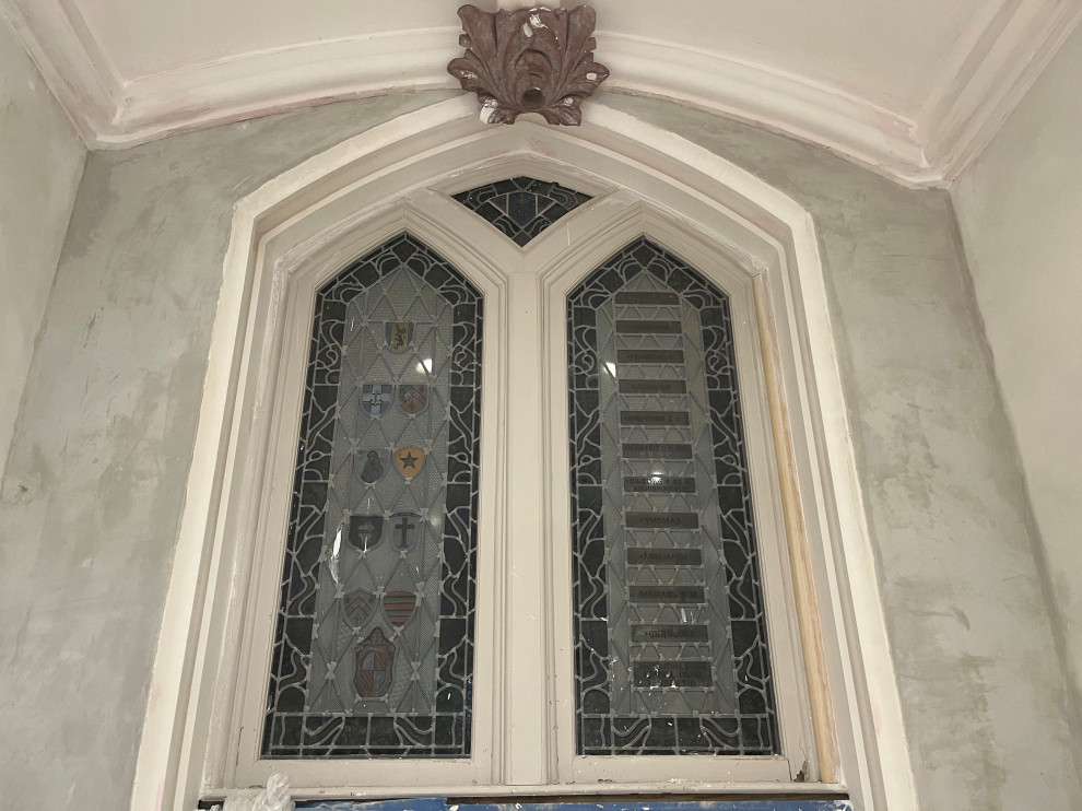 Ornamental Plaster Window Casing Moulding - Traditional - Hall ...