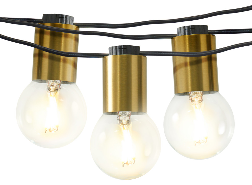 Glow Plug-In String Lights - Modern - Outdoor Rope And String Lights ...