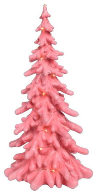 December Diamonds Pink Christmas Pink Led Tree - Contemporary - Holiday ...