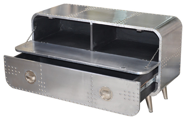 Pilot TV Console - Industrial - Entertainment Centers And Tv Stands ...