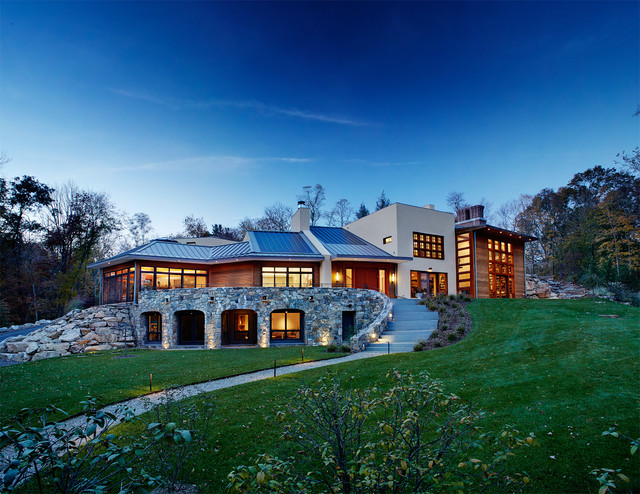 Hilltop House - Contemporary - Exterior - New York - by Sellars Lathrop ...