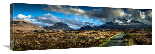 "Glen Etive panorama 3" by European Master Photography, 36"x12 ...