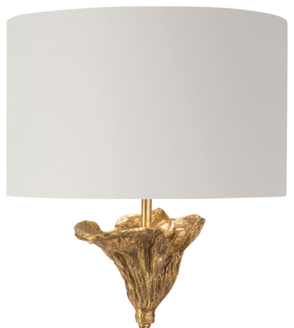 Monet Table Lamp, Antique Gold Leaf - Transitional - Table Lamps - by ...