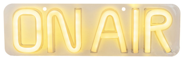11" LED Neon Style 'On Air' Wall Sign - Modern - Novelty Lighting - by ...