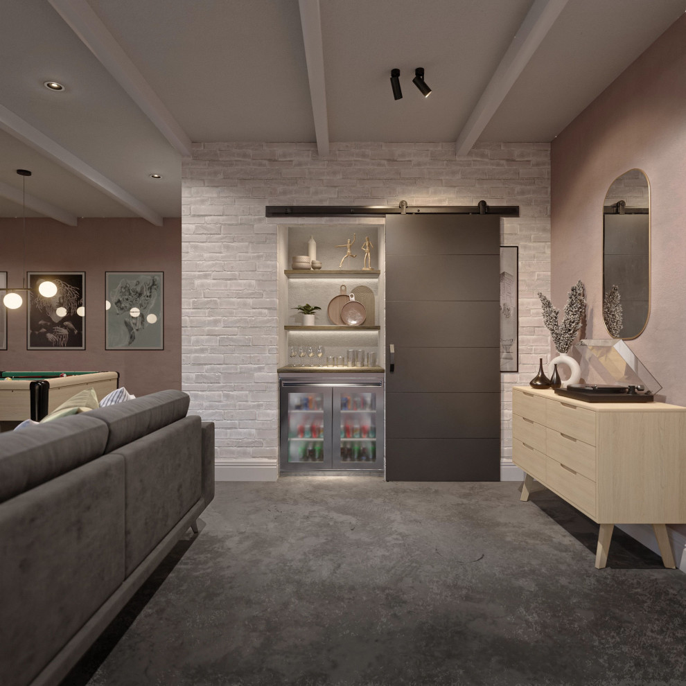 Masonite Melrose Barn Door - Modern - Home Bar - Tampa - by Masonite ...