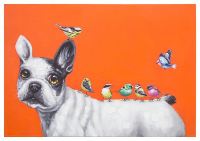 Unusual Alliance - Contemporary - Paintings - by HedgeApple | Houzz