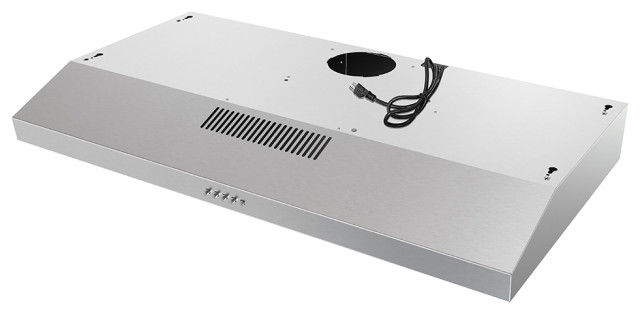 Streamline 36" Longhena Convertible Undermount Range Hood, Stainless ...