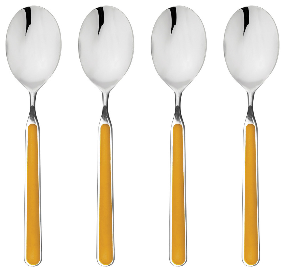 Fantasia Coffee Spoon Set 4-Piece Set - Contemporary - Spoons - by ...