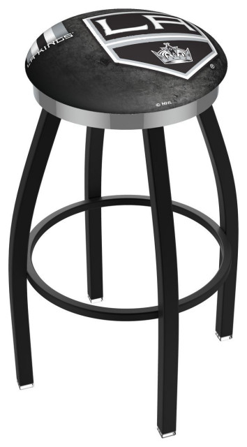 Holland L8B2C 03 Los Angeles Kings 25" Counter Stool - Black/Chrome ...