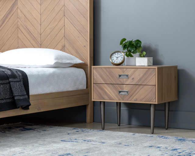 Greyson Bed - Midcentury - Platform Beds - by Sunpan Modern Home | Houzz