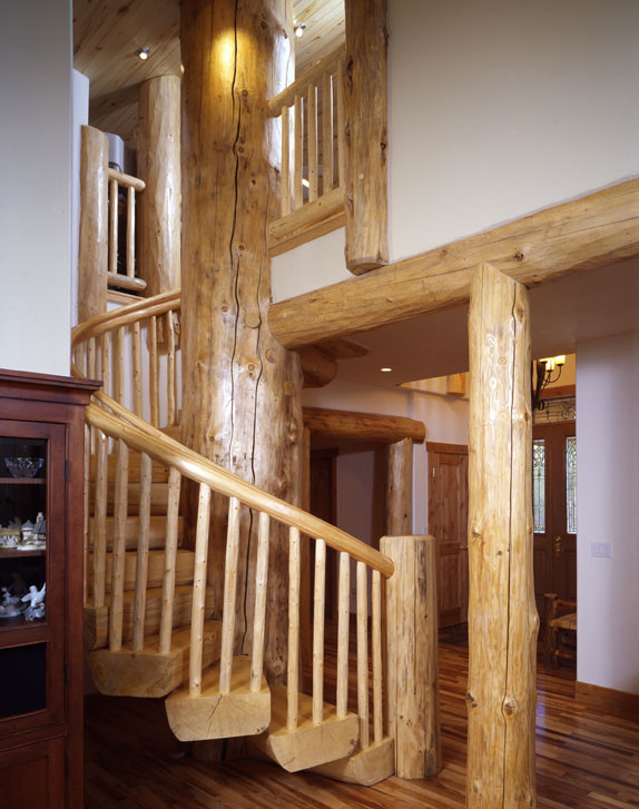 Highland Hideaway - Traditional - Staircase - Denver - by Apex Mountain ...