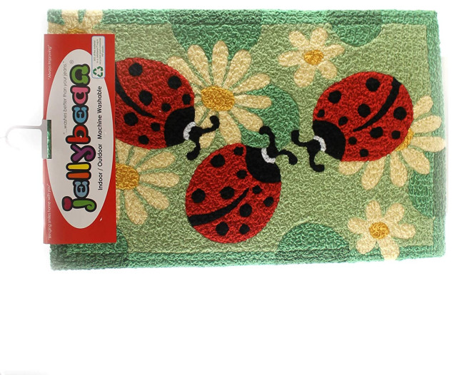 JellyBean Accent Rug Ladybugs - Farmhouse - Outdoor Rugs - by Uber ...