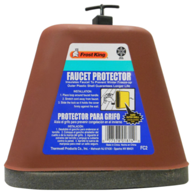Frost King FC2 Hard Outdoor Faucet Cover, Rectangular - Transitional ...