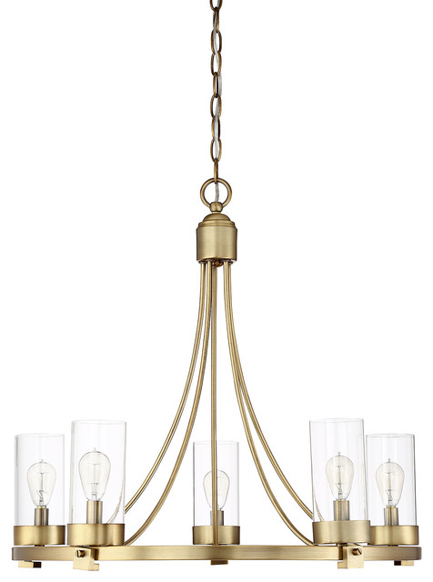 Beautiful Things Lighting Ragusa 5 Light Chandelier 41820 ...
